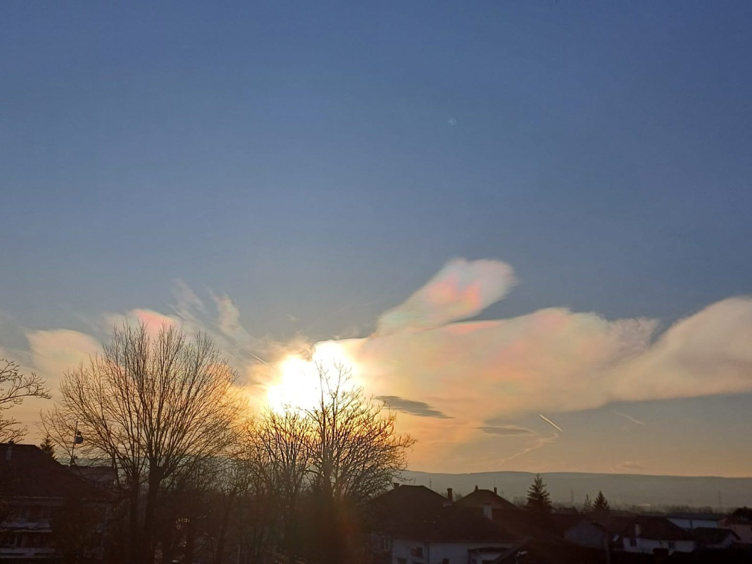 Imagini inedite pe cerul din Alba Iulia
