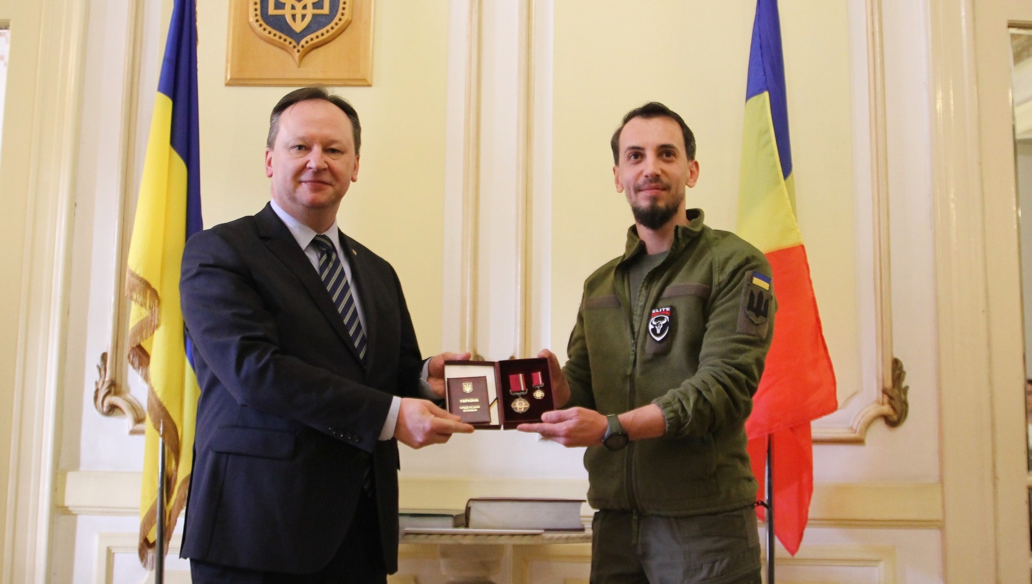 Braşoveanul Radu Hossu a primit decoraţia Ordinul „Pentru Merit”